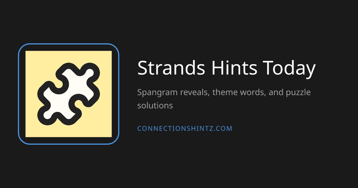Strands Hint Today (May 4, 2026) - Clues, Spangram & Answers